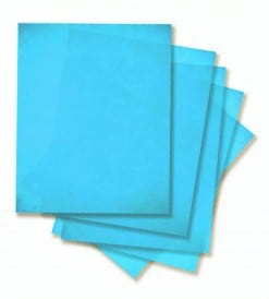 Blue Premium Wafer Paper 100pk – Topperino