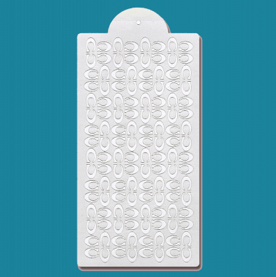 Coach Seamless- Bakery decorating stencil – Rectangle 11″x6″ – Topperino